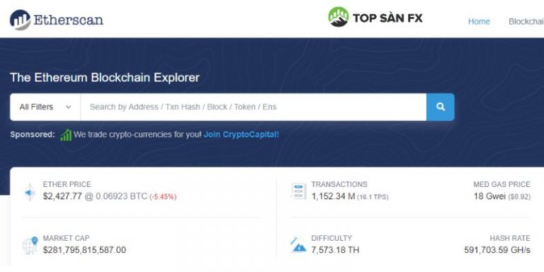 Etherscan là gì? Cách dùng Etherscan.io để đọc Txn Hash